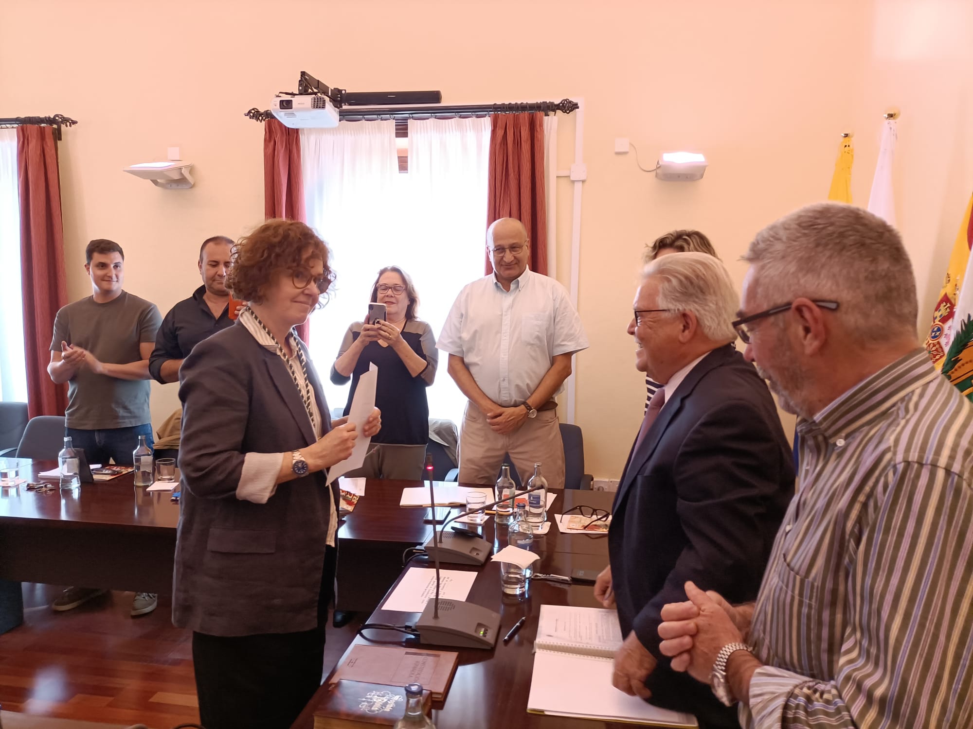 María Sánchez-Fernaud Vega toma posesión como concejal del Ayuntamiento ...